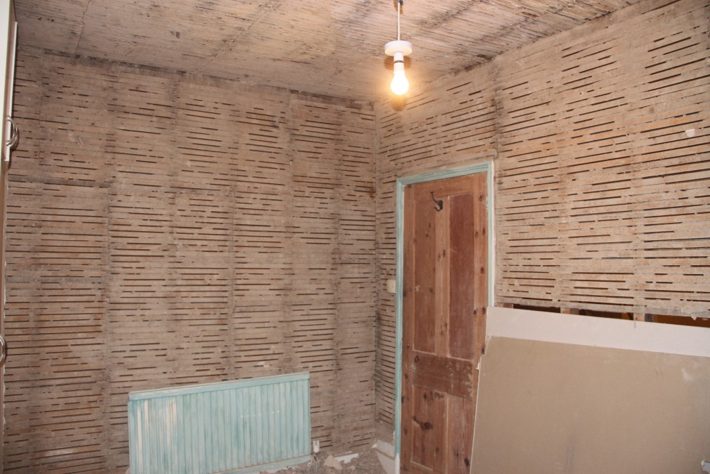 Tearing down walls (the never ending lathe and nails) - Brick Dust Baby