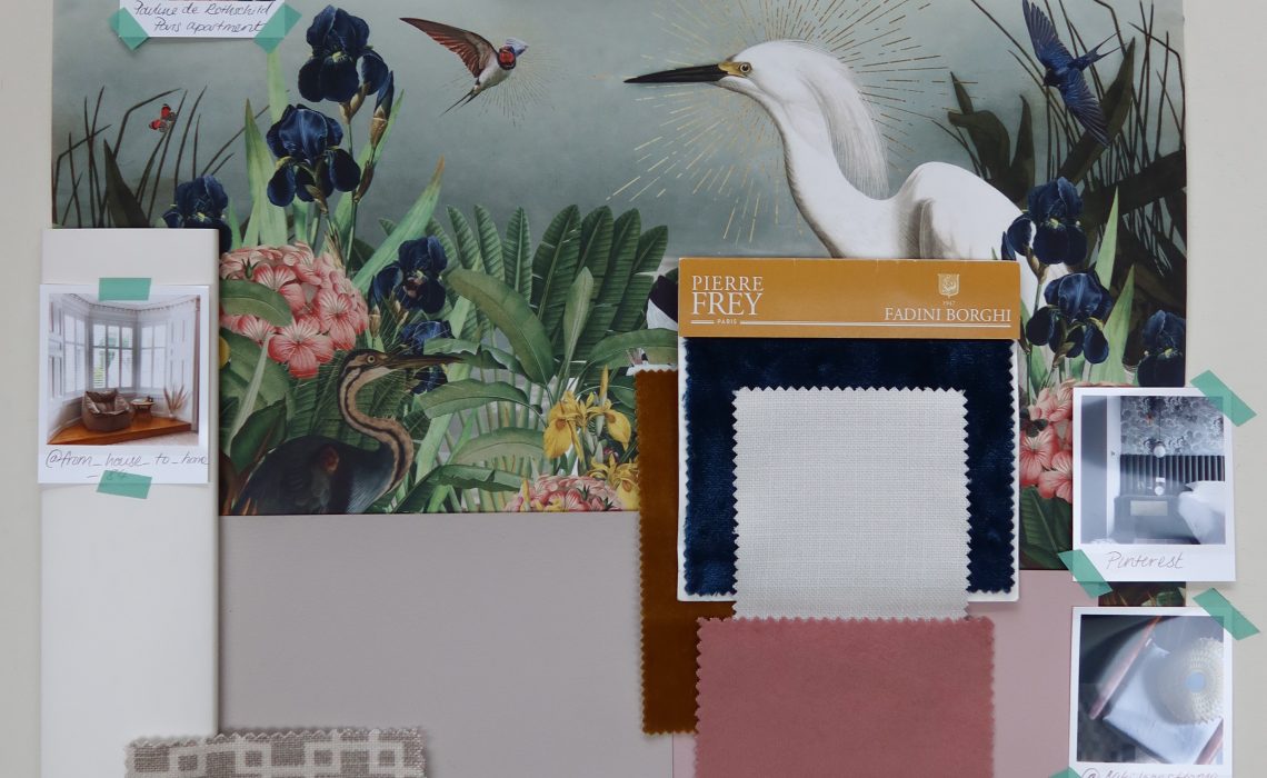 Interior Design Sample Board